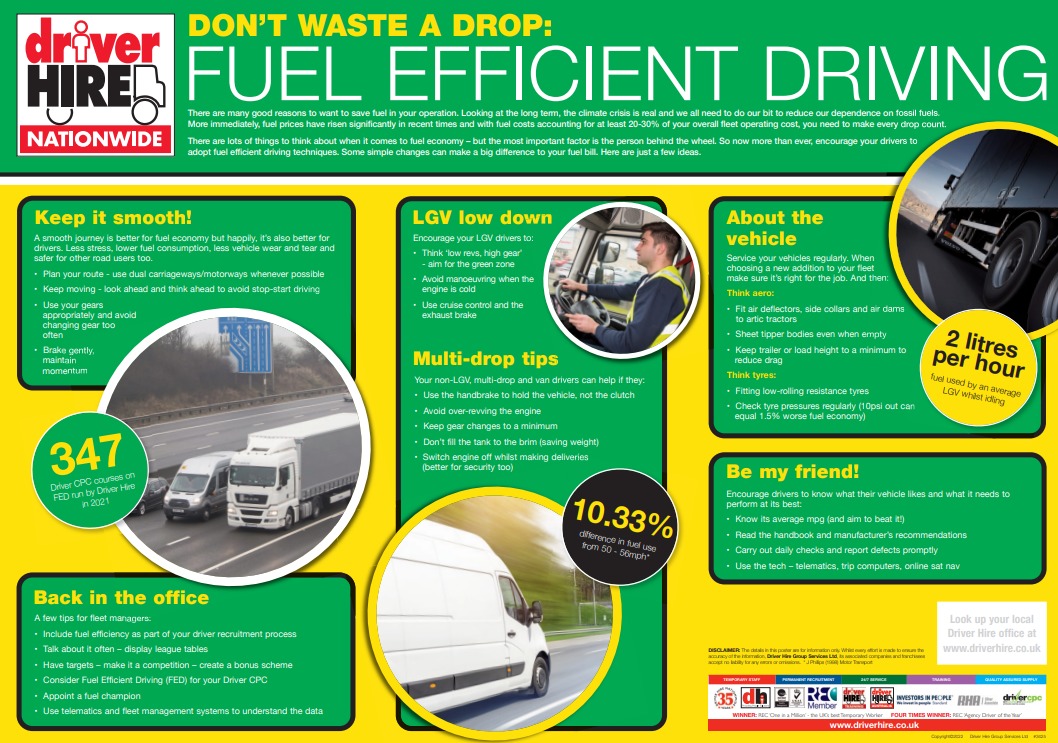 Fuel Efficient Driving - Driver Hire